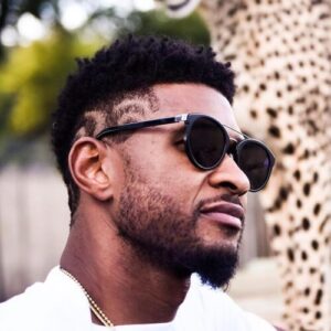 Usher Haircut - Best Black Men's Hairstyles South of France Style
